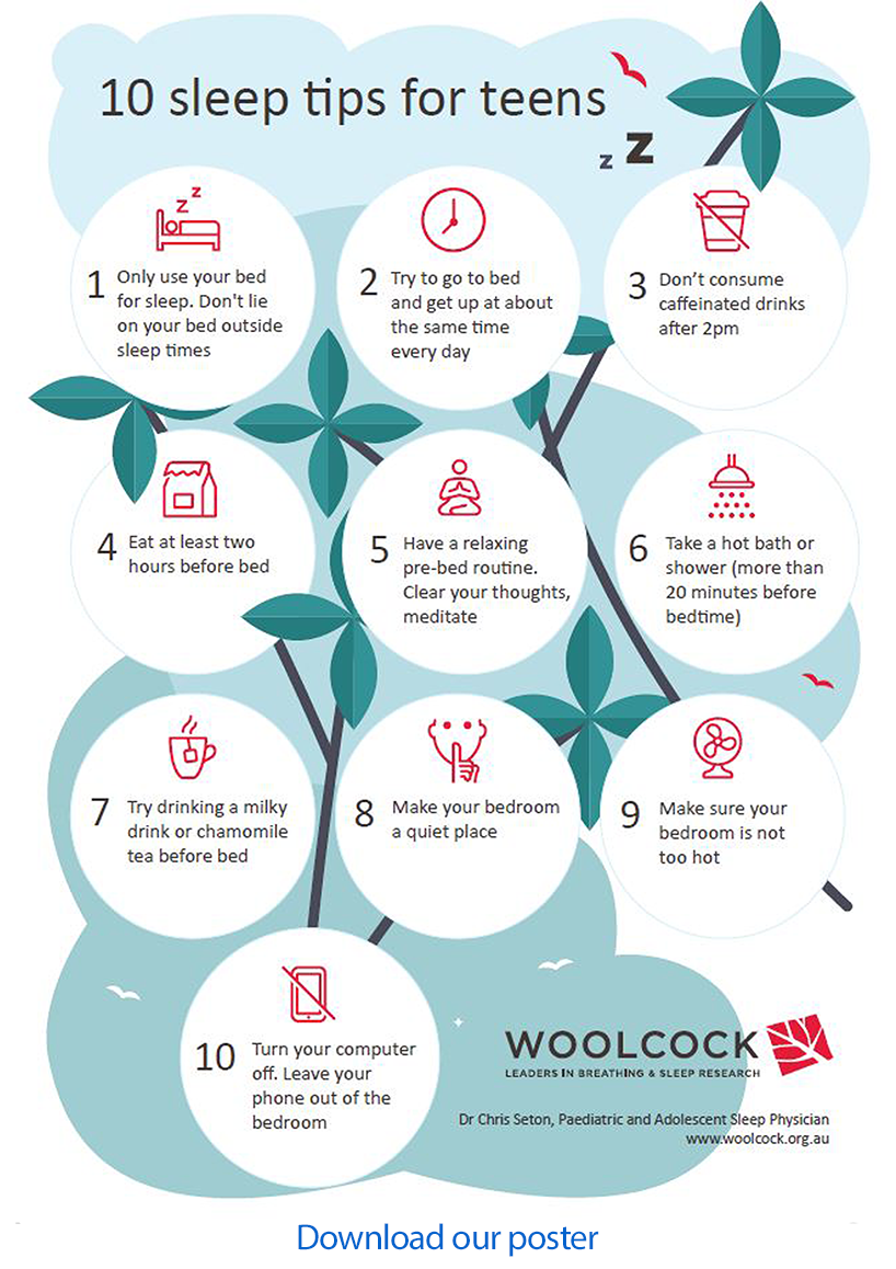 Tips to help young people sleep better Tips to help young people sleep better